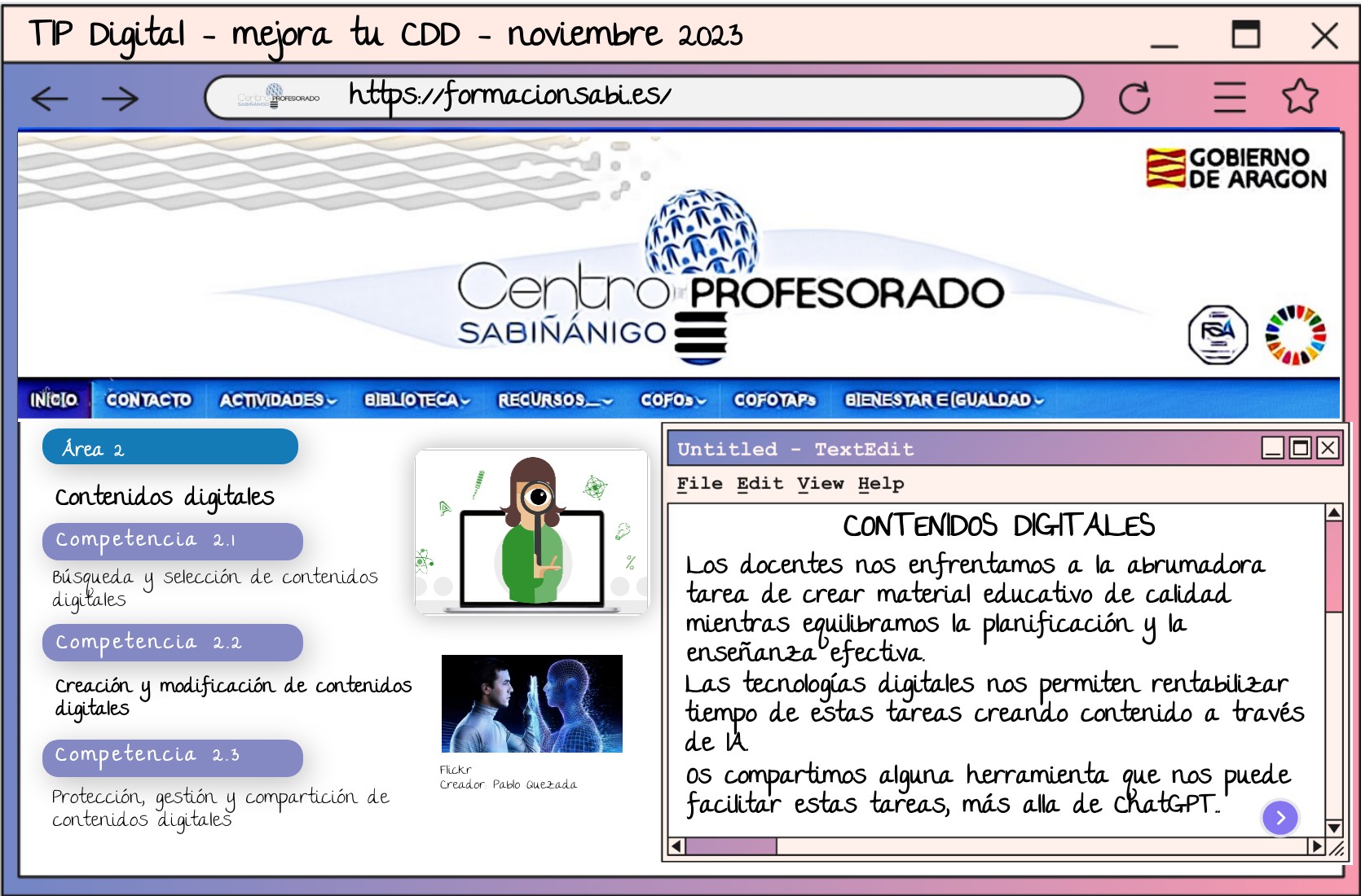 Tip Digital de noviembre – Centro de Profesorado de Sabiñánigo